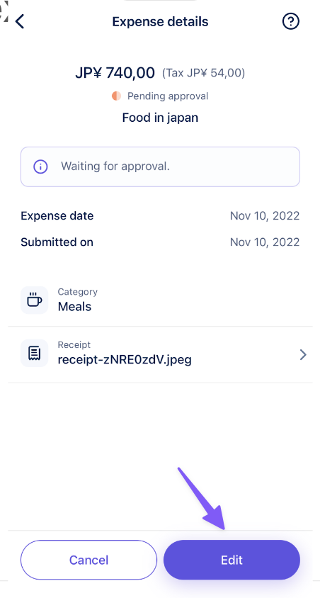 How do I edit expenses on the iOS mobile app? – Remote