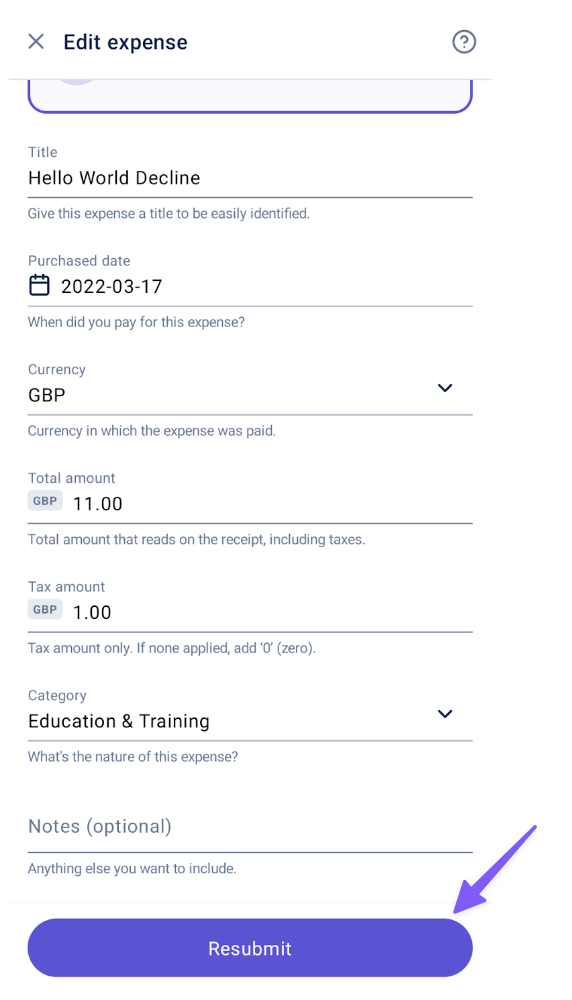 How do I edit expenses on the Android mobile app? – Remote