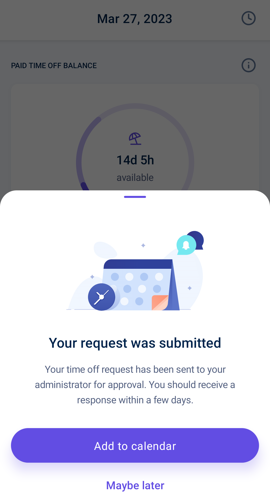 How to request time off on your mobile app – Remote