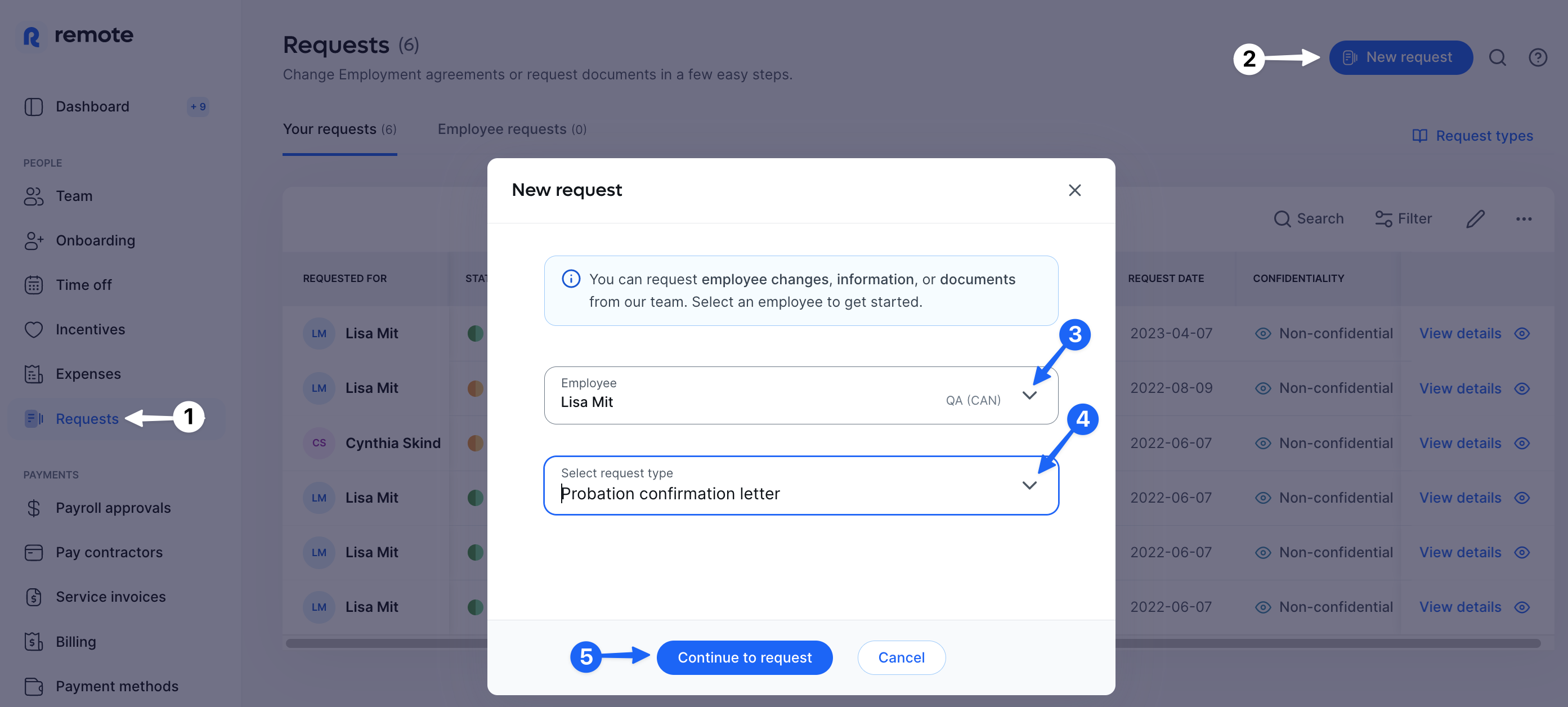 How to request a probation confirmation letter – Remote