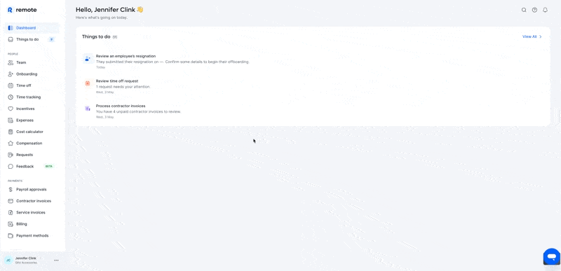 How to review an EOR employee's resignation – Remote