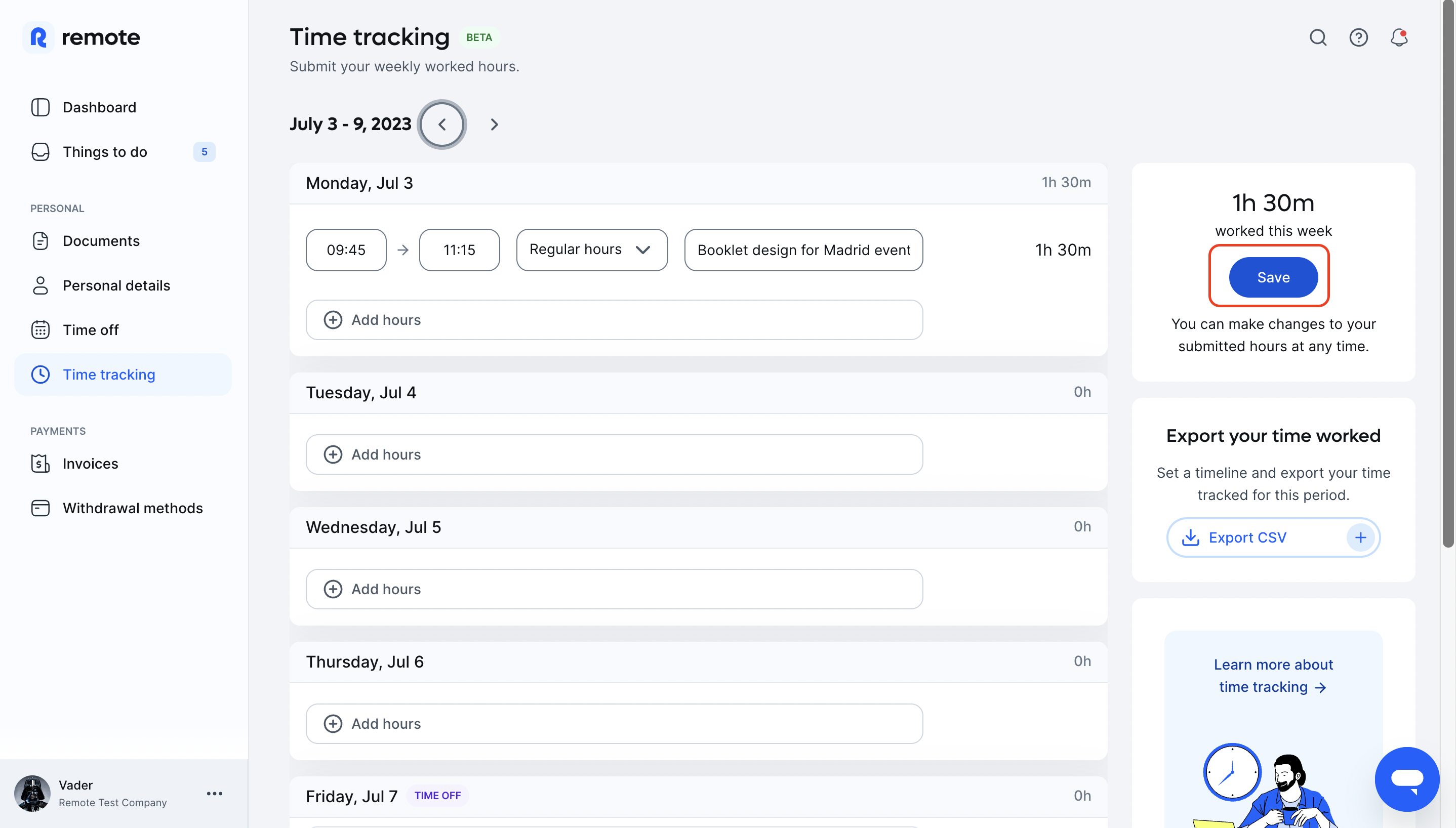 How time tracking works for Contractors – Remote