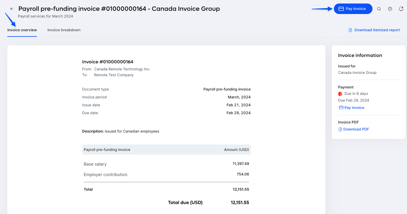 How does billing work and how can I pay invoices for Payroll with ...
