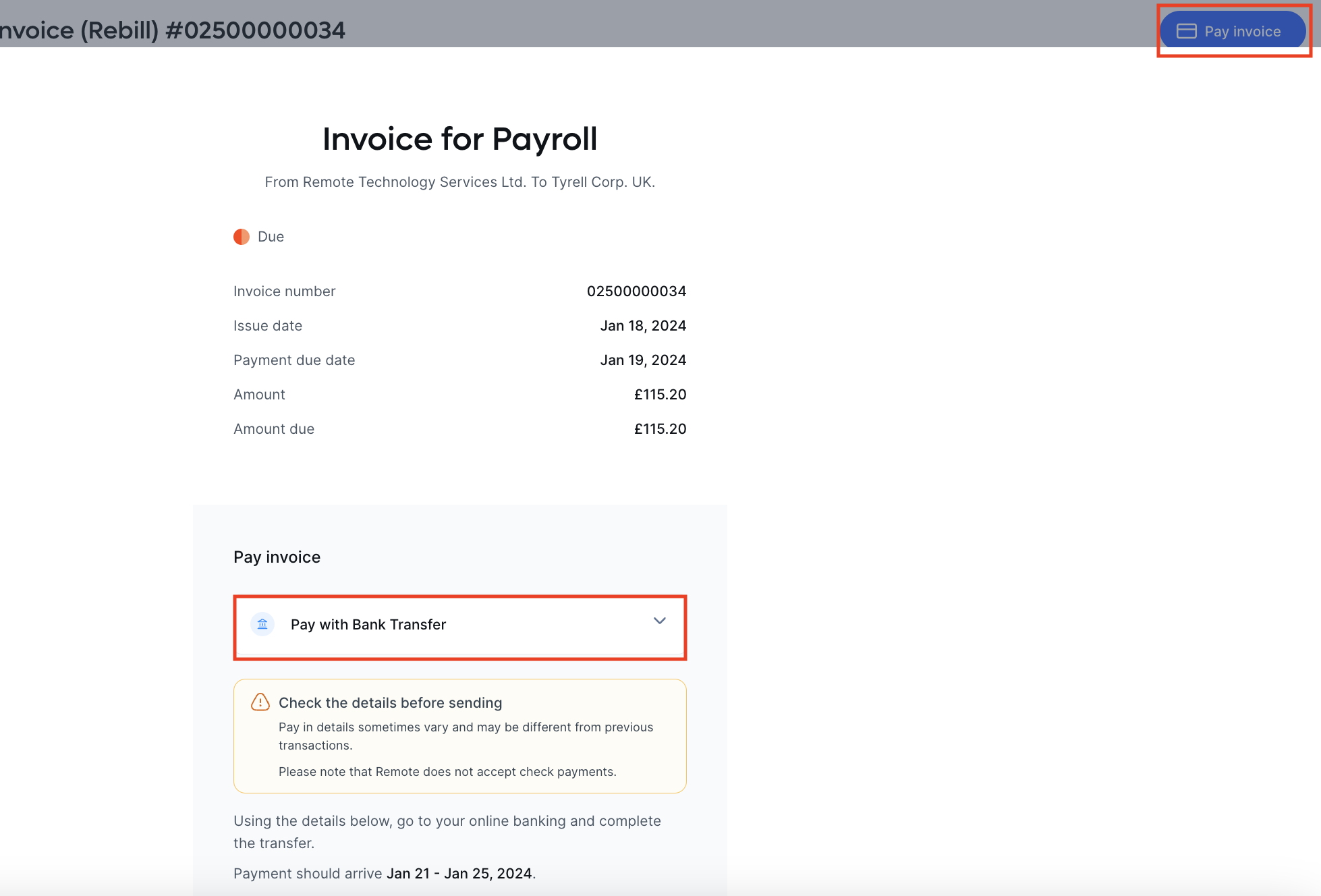 How does billing work and how can I pay invoices for Payroll with ...