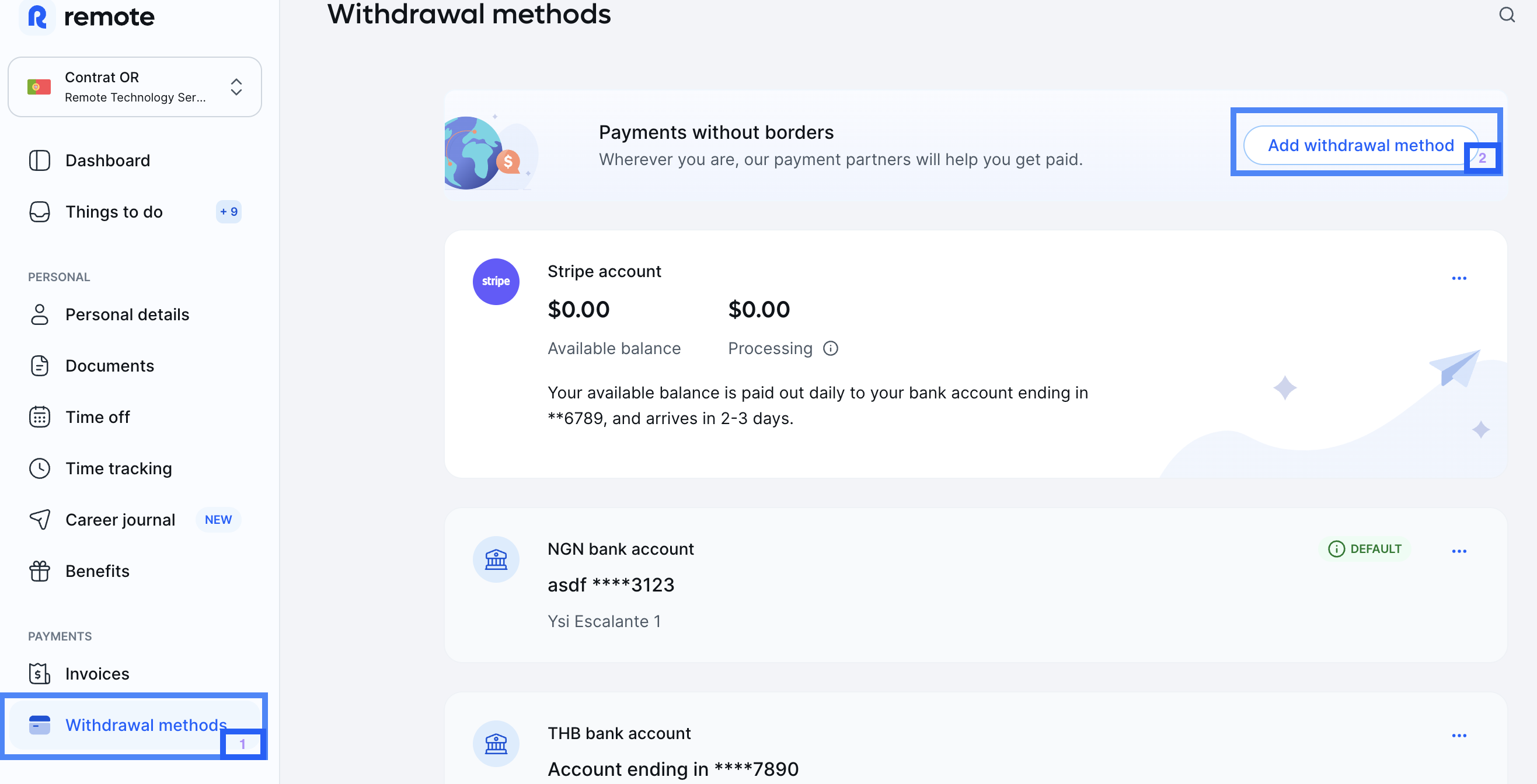 Guaranteed payouts for Contractor invoices processed via Swift – Remote