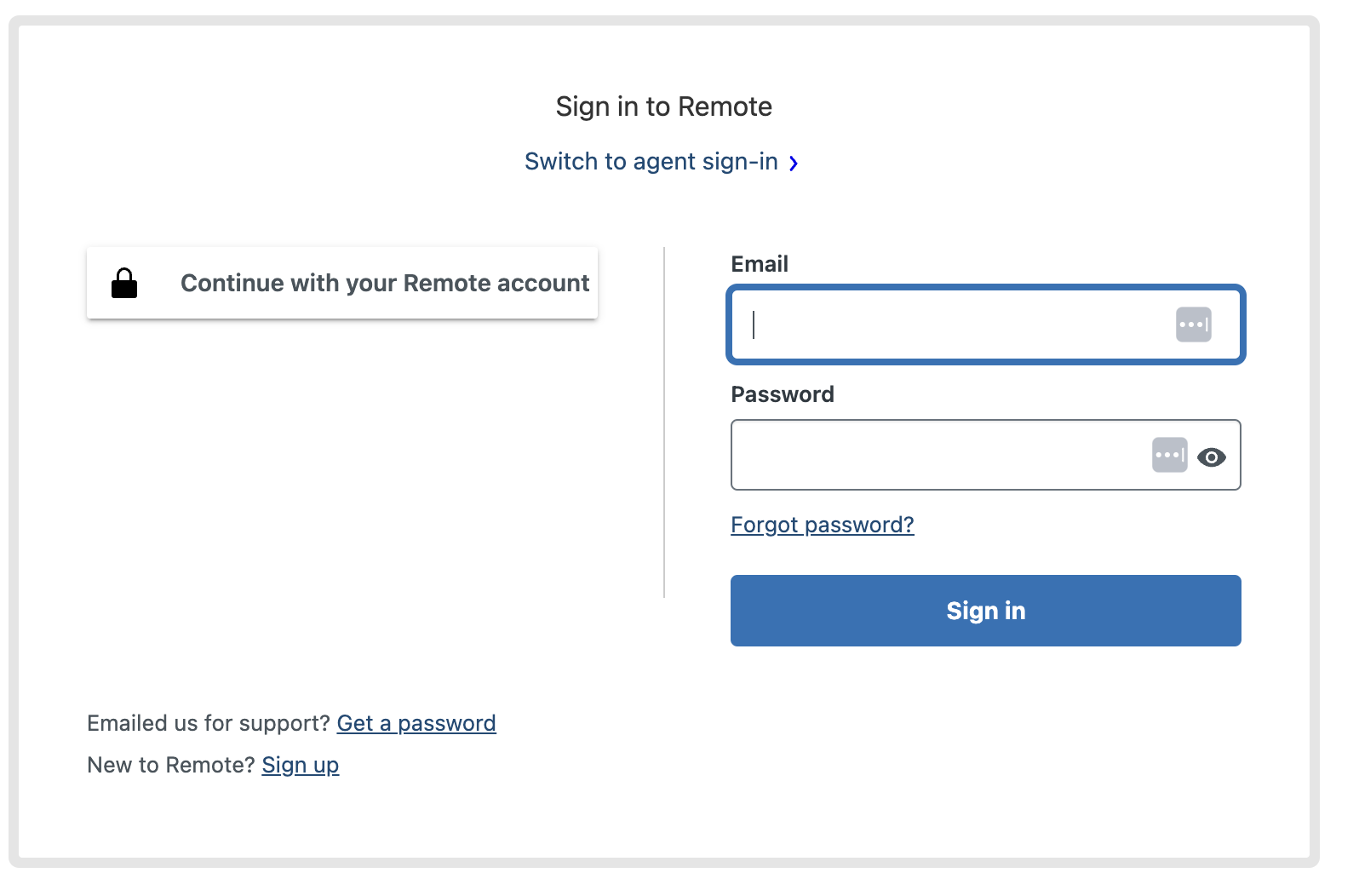 Accessing our Help Center – Remote
