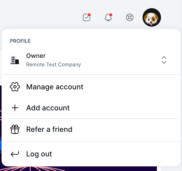 How to Use the Account Switcher on Remote – Remote