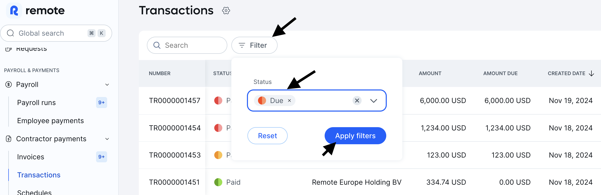 How to cancel approved invoice? – Remote