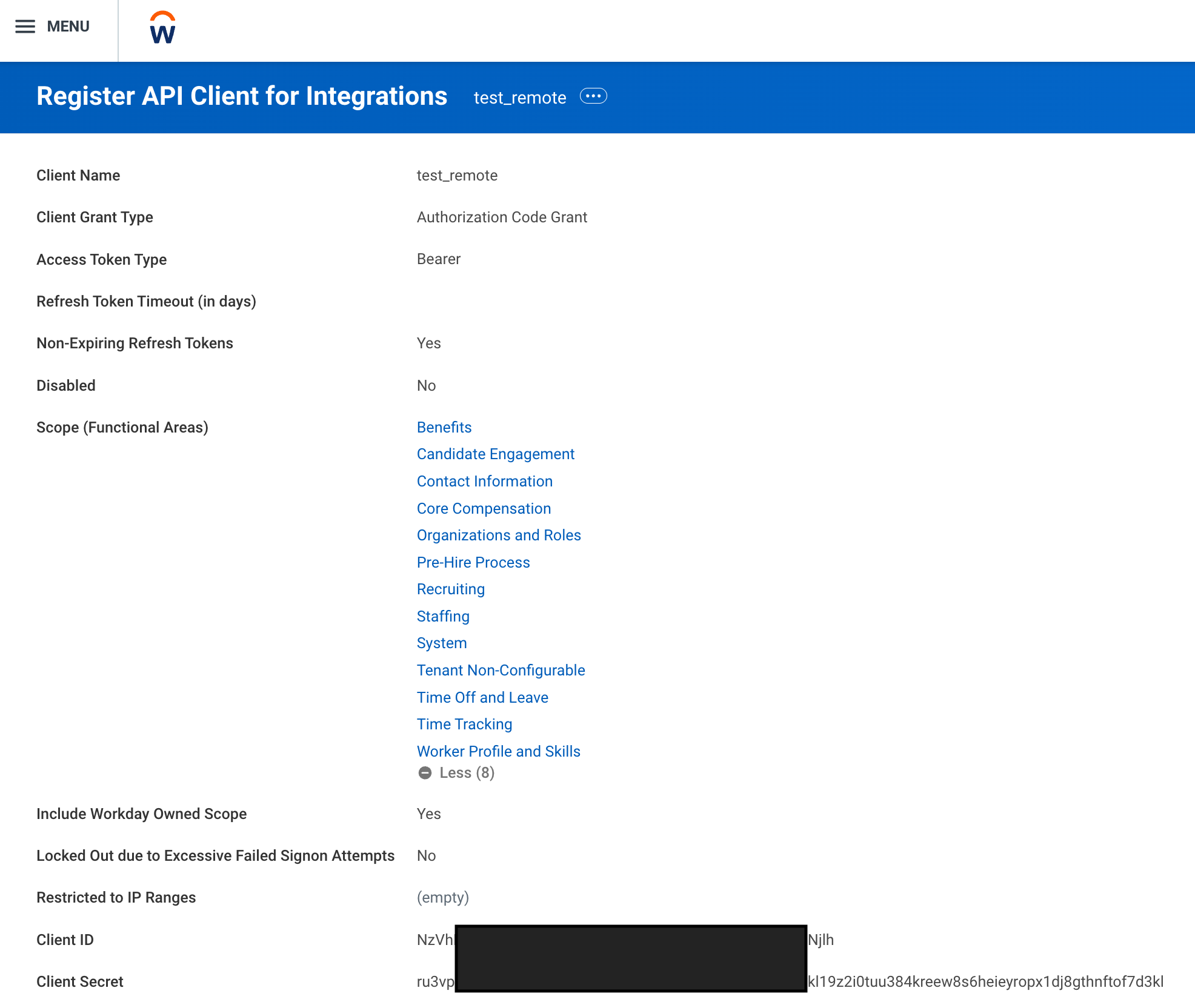 Employee sync with Workday Integration – Remote