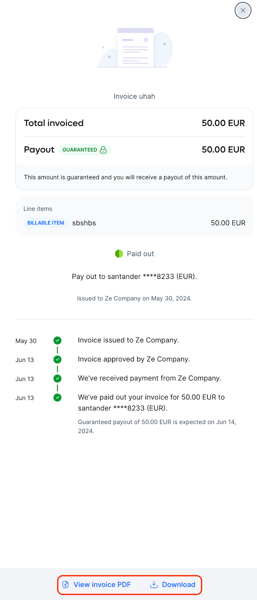How to download contractor payment receipt (Wise) – Remote