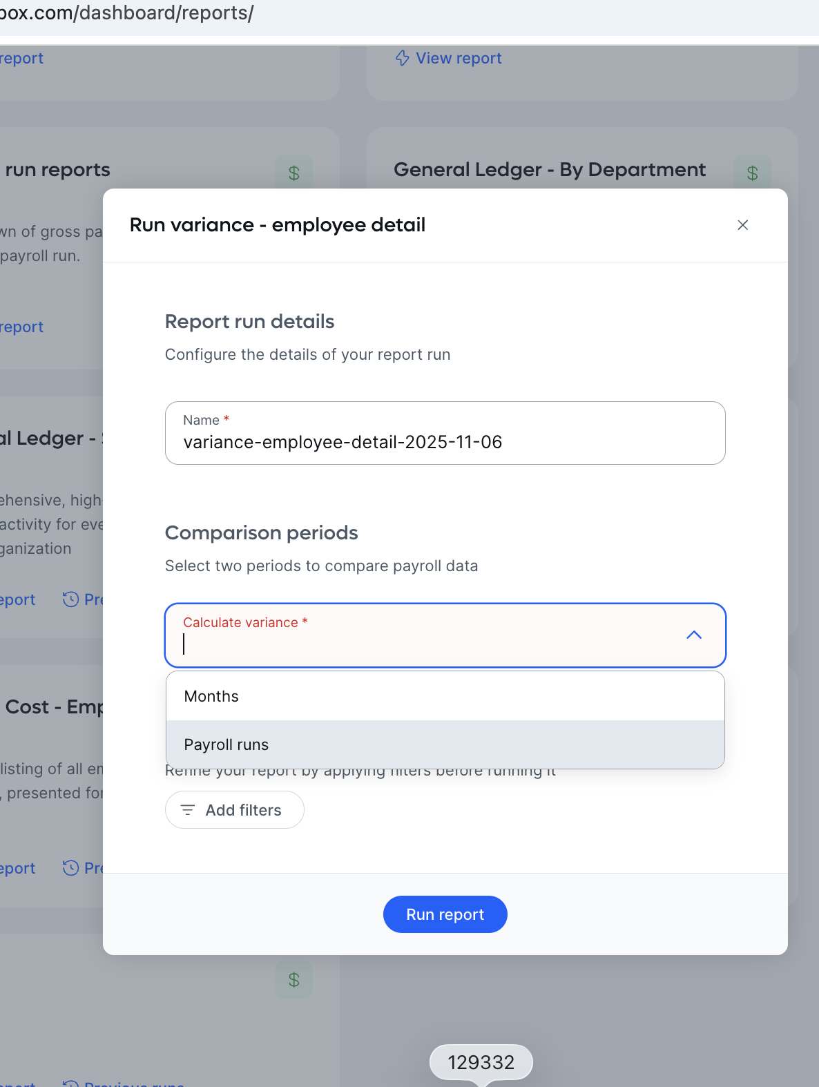 How to use the Payroll Variance Report – Remote