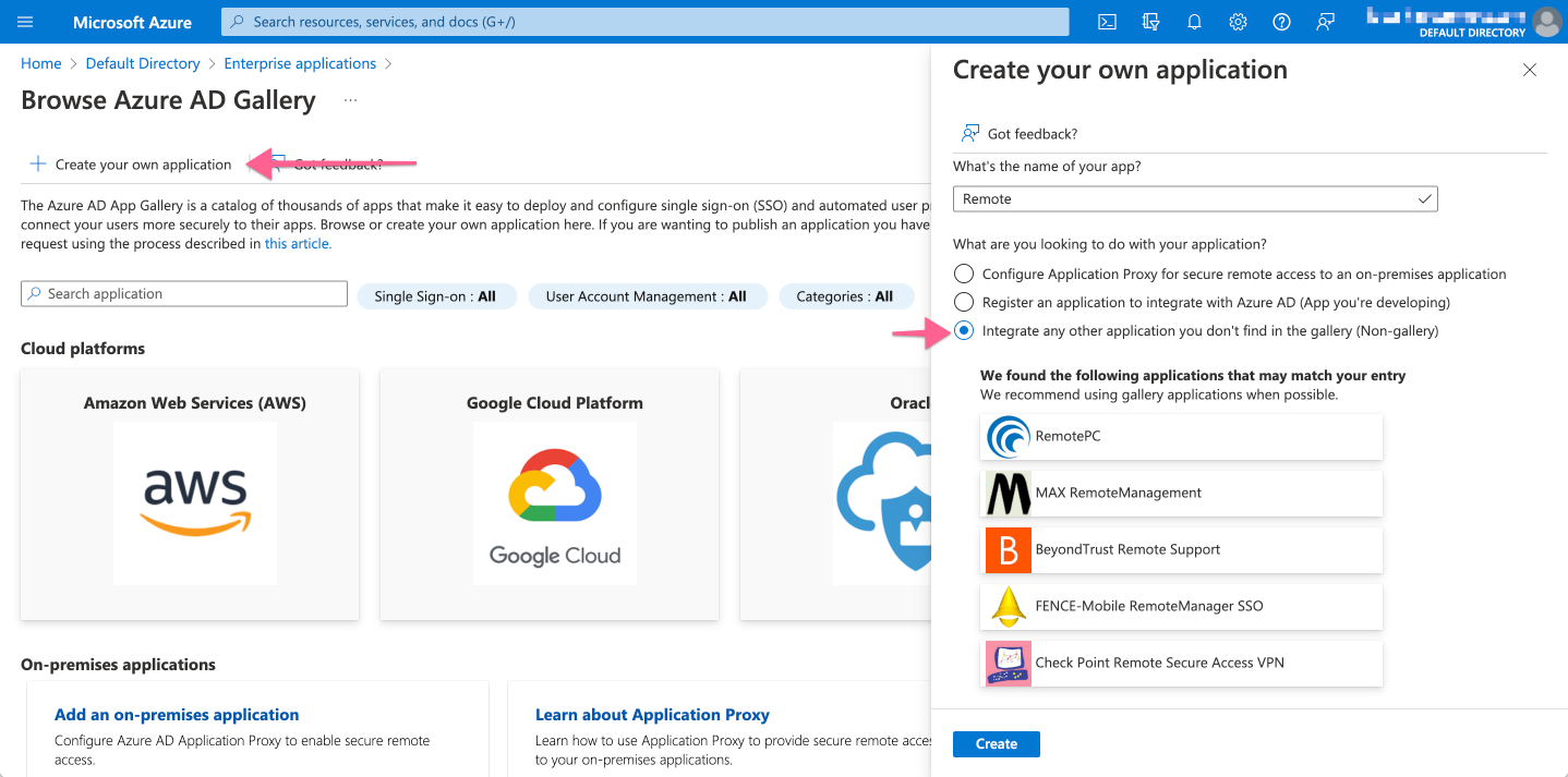 Setting up SSO in Remote with Azure AD – Remote